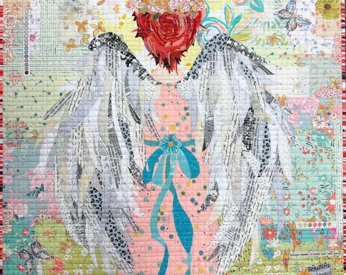 Peppermint Collage Quilt Pattern- From Fiberworks by Heine, Laura ...