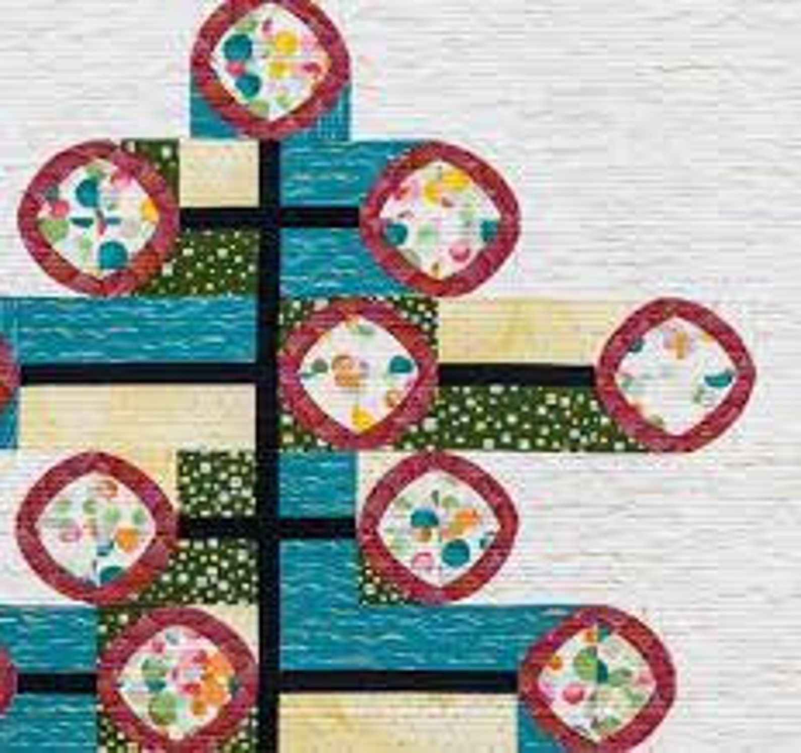 Sew Kind of Wonderful Posh Topiary Quilt Pattern Finished Size - Etsy