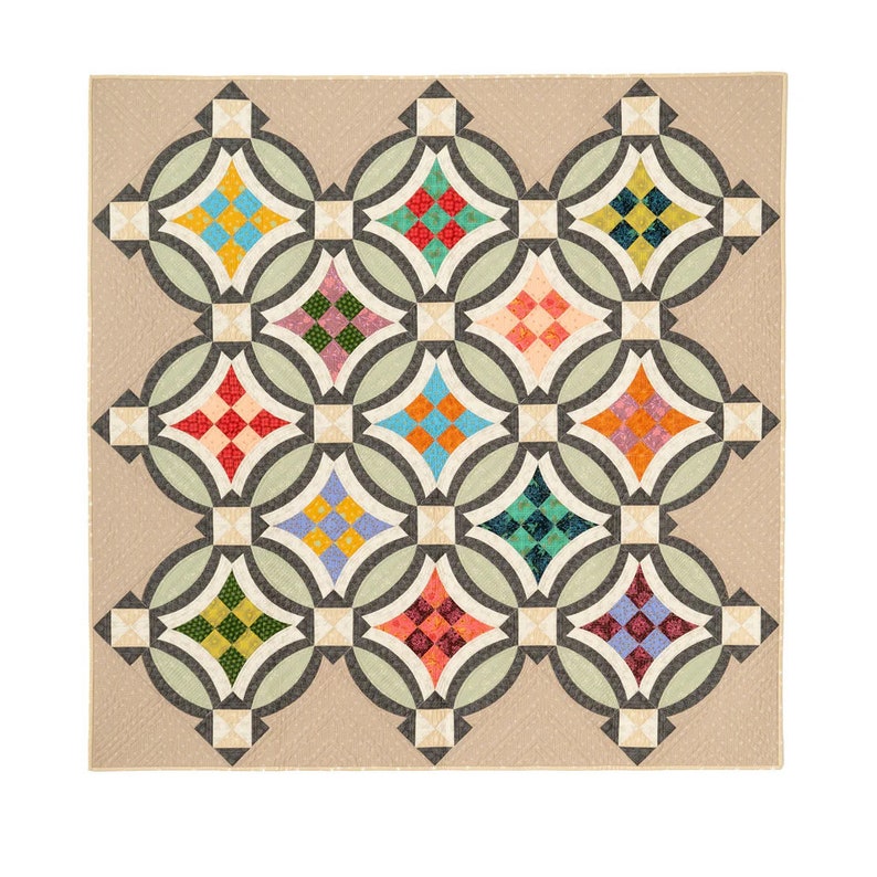 Sew Kind of Wonderful Nine Patch Revival Quilt Pattern #479 Finished ...