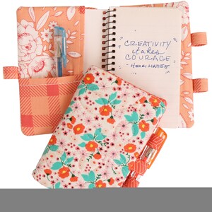 Byannie Mini Notebook Cover Pattern Finished Size: 3"x5" (14 Colors of ...