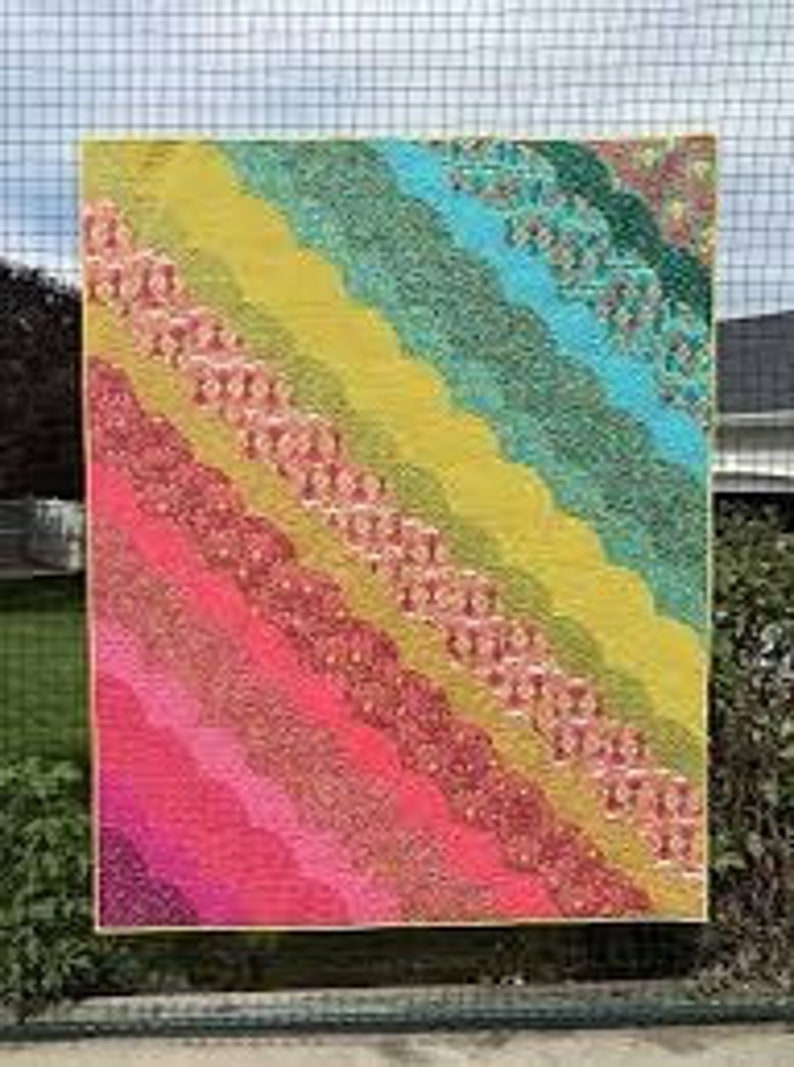 Kitchen Table Quilting the August Quilt Pattern - 3 Size Variations per ...