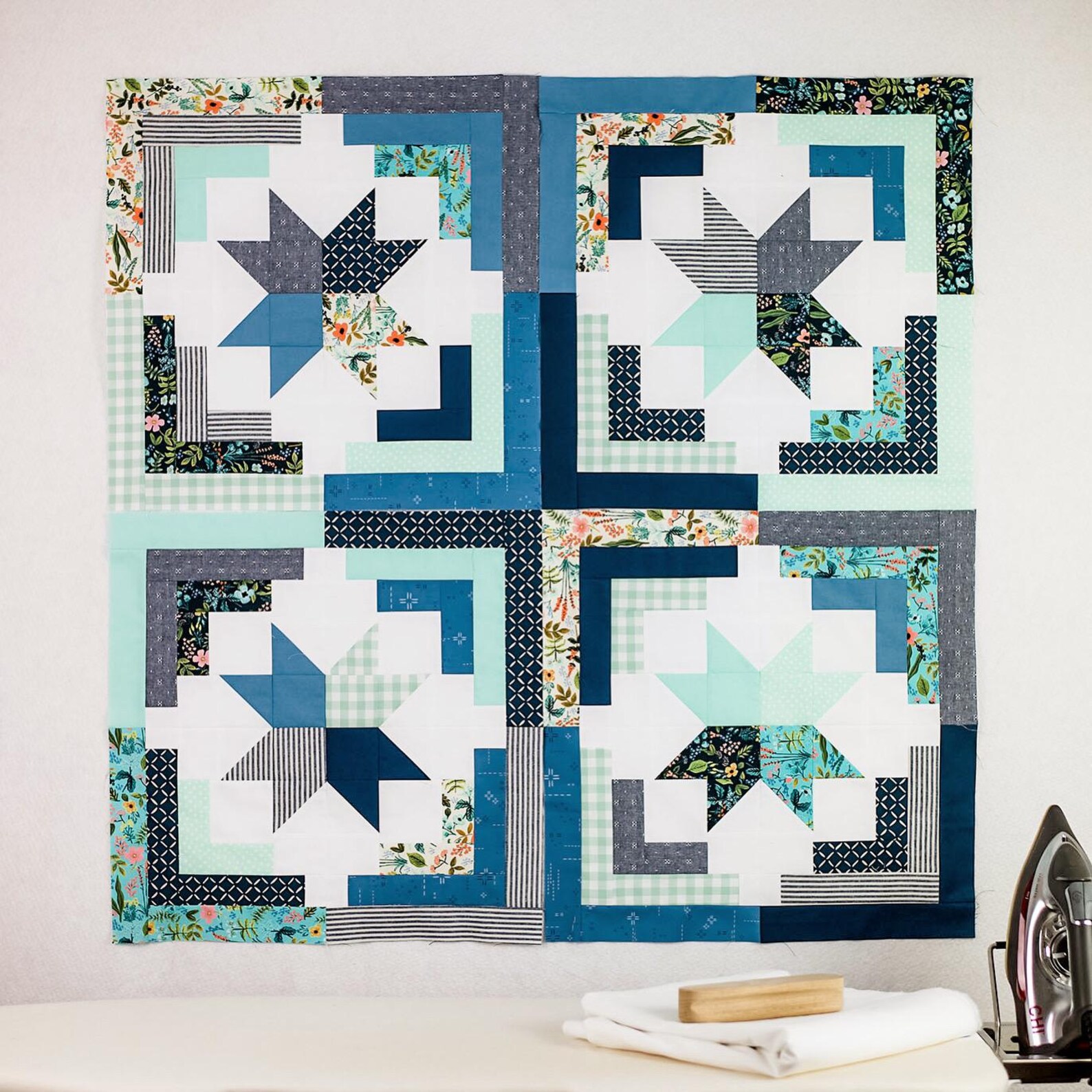 Modernly Morgan Cozy Cabin Quilt Pattern - 3 Size Variations per ...
