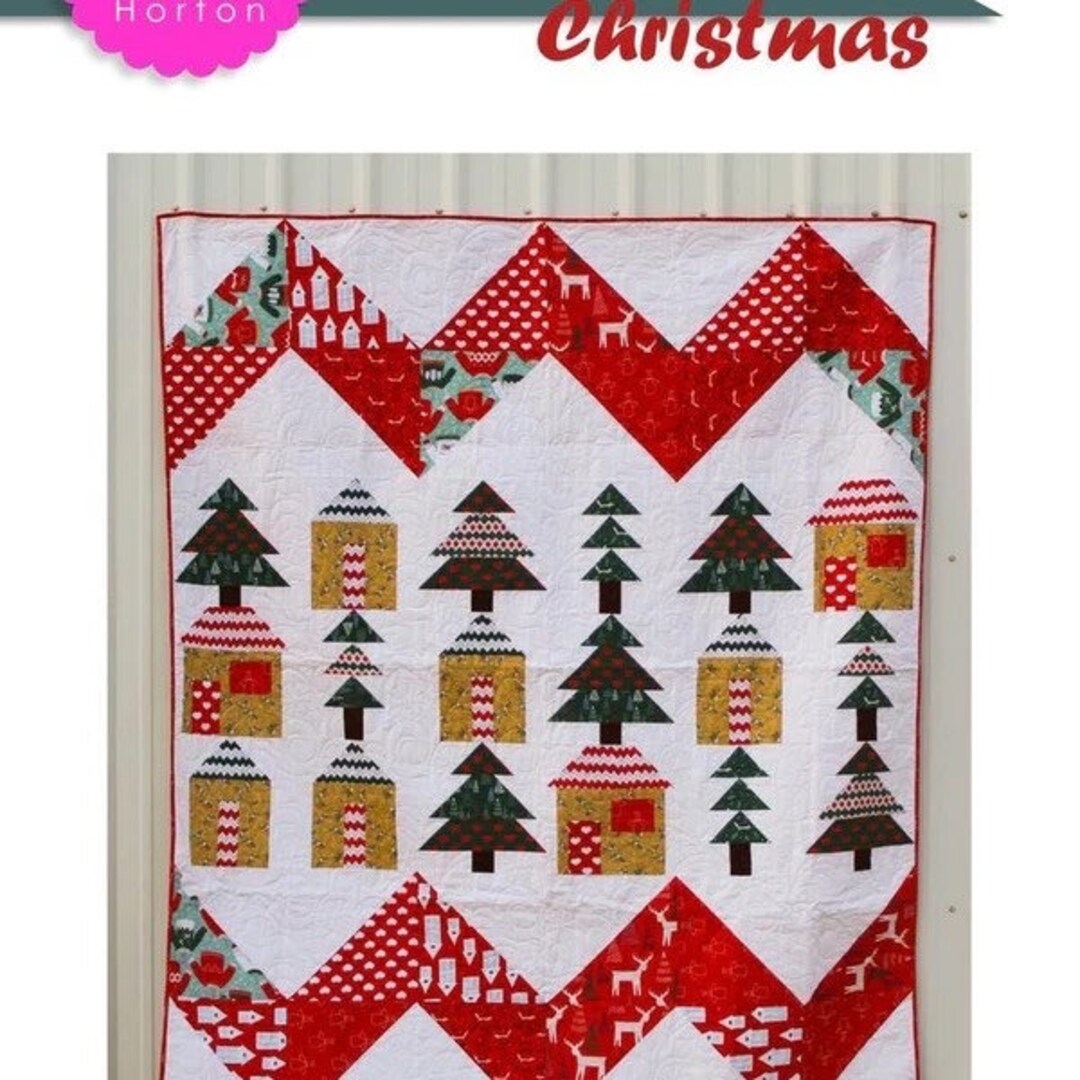 Charisma Horton Scandinavian Christmas Quilt Pattern Finished Size 72 ...