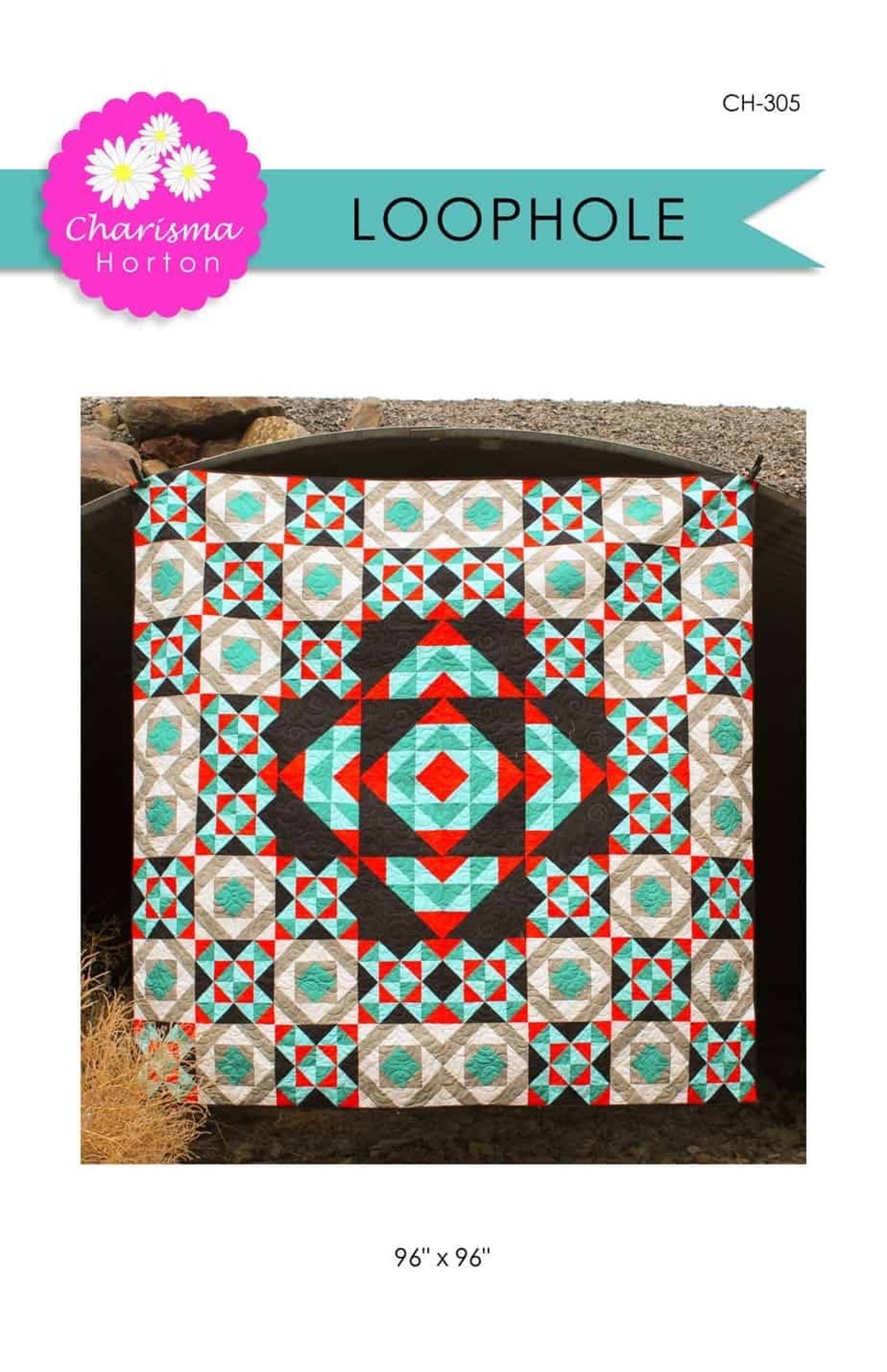 Charisma Horton Loophole Quilt Pattern Finished Size: 96"x96" - Etsy