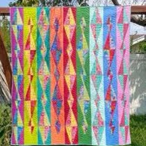 Sew Kind of Wonderful Diamond Daze Quilt Pattern #459 Finished Size 63 ...