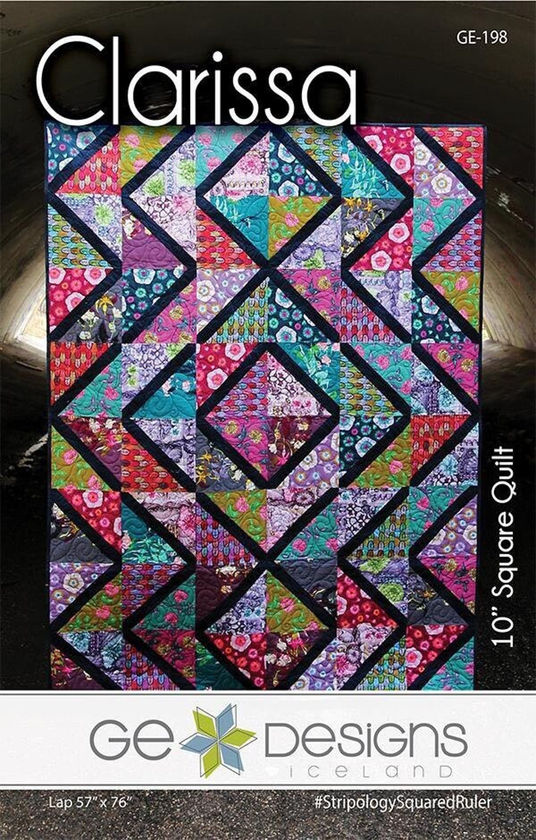 GE Designs Iceland’s Clarissa Quilt Pattern (4 Size Variations per ...