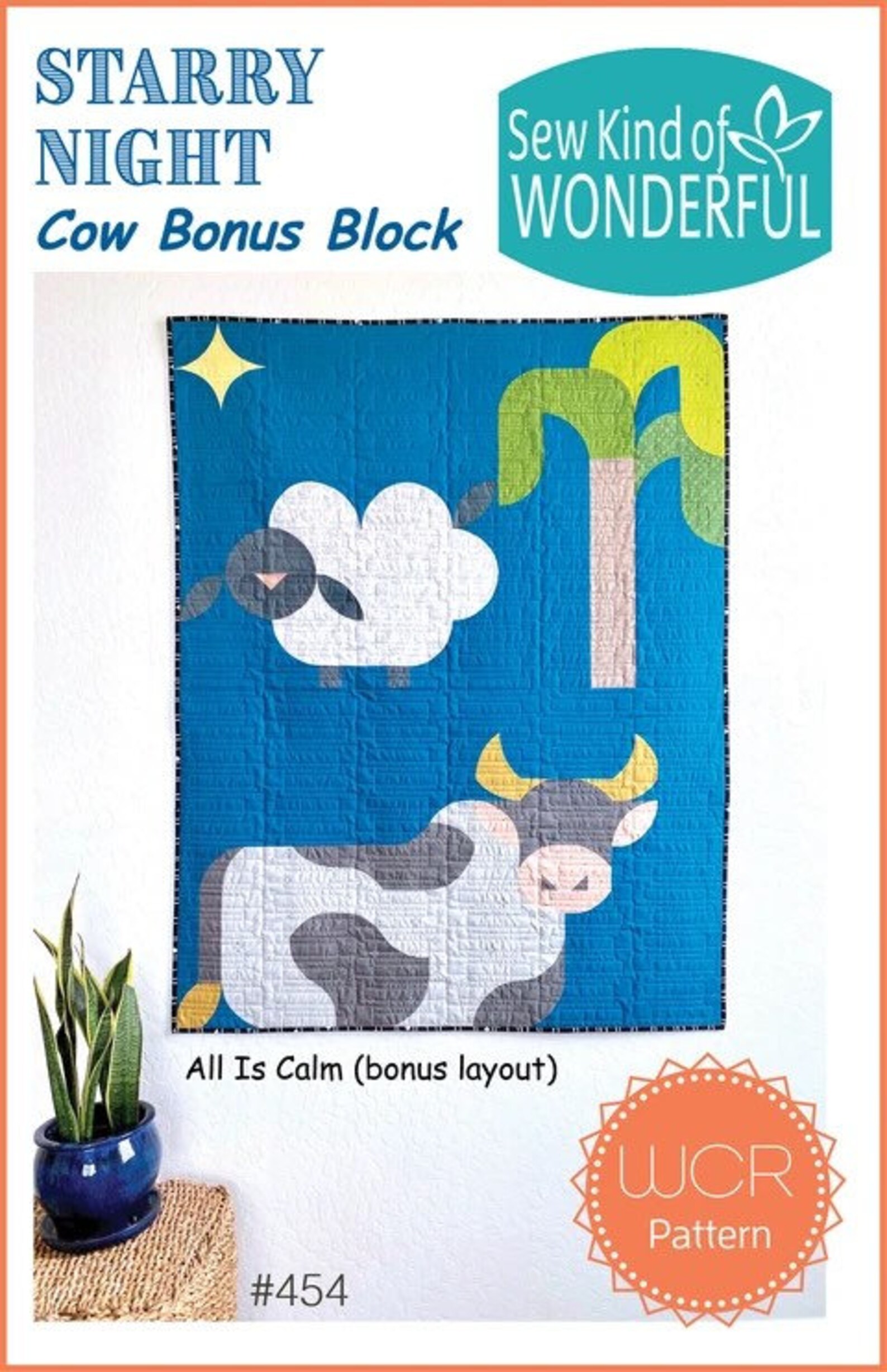 Sew Kind of Wonderful Starry Night Nativity Quilt Pattern 8 - Etsy