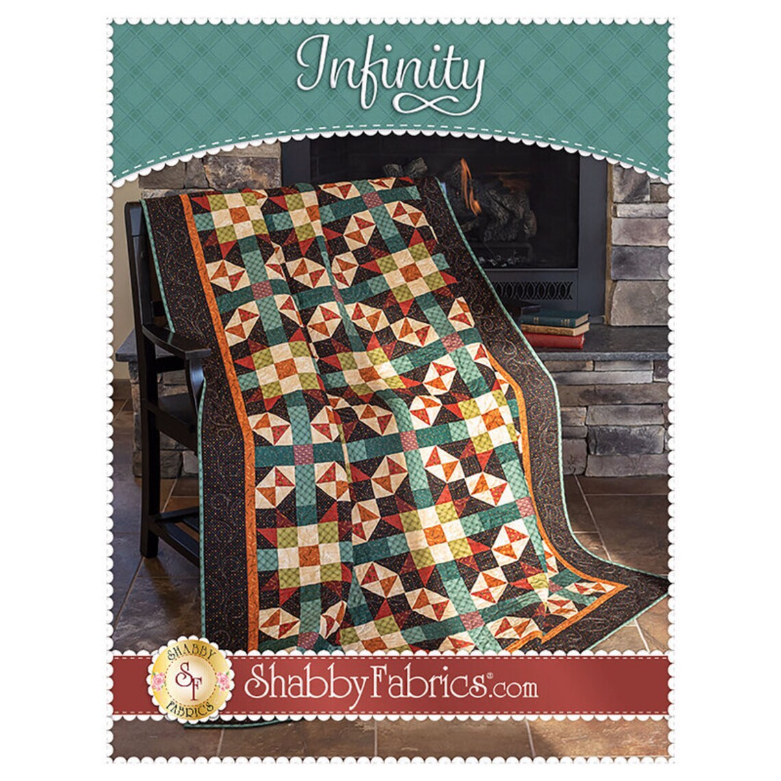 Shabby Fabrics Infinity Quilt Pattern Finished Size: 60"x80" - Etsy