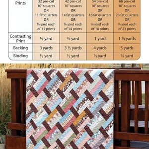 A Bright Corner Fast Track Quilt Pattern (4 Size Variations per Pattern) - Etsy