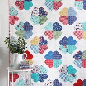 Cluck Cluck Sew Clover Quilt Pattern - 4 Size Variations per Pattern - Etsy