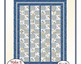 Fabric Cafe Town Square Quilt Pattern uses Only 3YDS of Fabric Finished ...