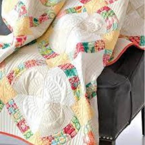 Sew Kind of Wonderful Metro Hoops Quilt Pattern Finished Size 60"x75 ...