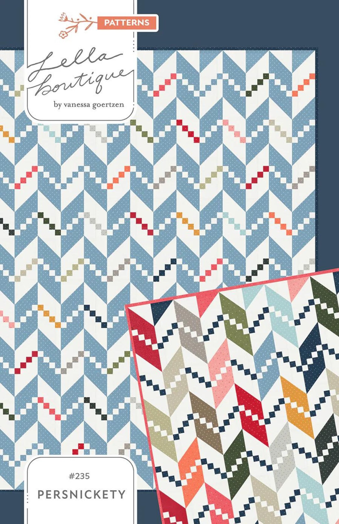 Lella Boutique Persnickety Quilt Pattern Finished Size: 64.5"x76.5 ...
