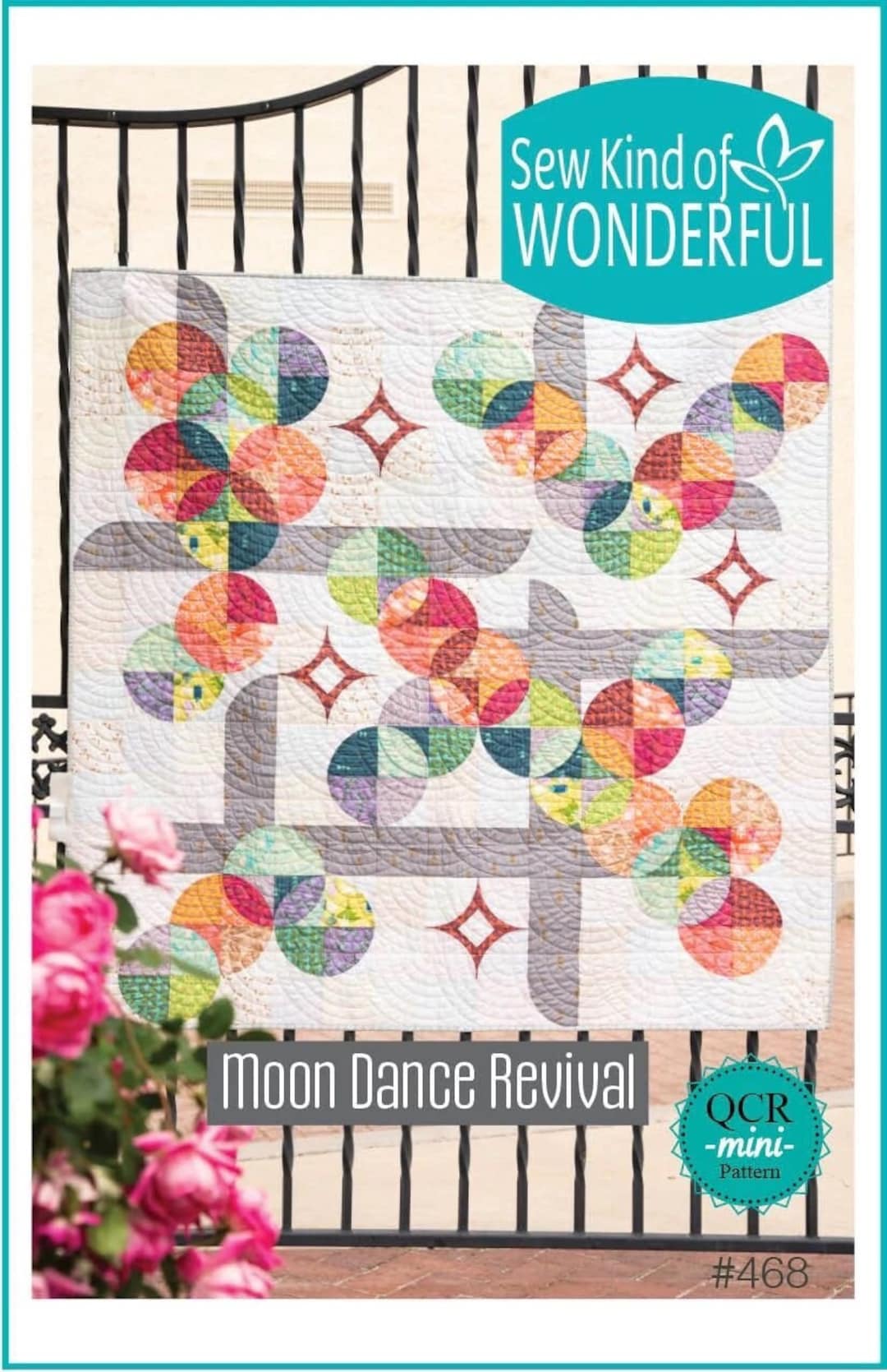 Sew Kind of Wonderful Moon Dance Revival Quilt Pattern #468 Finished ...