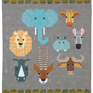 Elizabeth Hartman Spectacular Savanna Finished Size: 64"x84" - Etsy