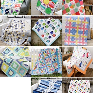 Annie's Quilting Precut Strips & Squares Pattern Book - 12 Patterns per ...