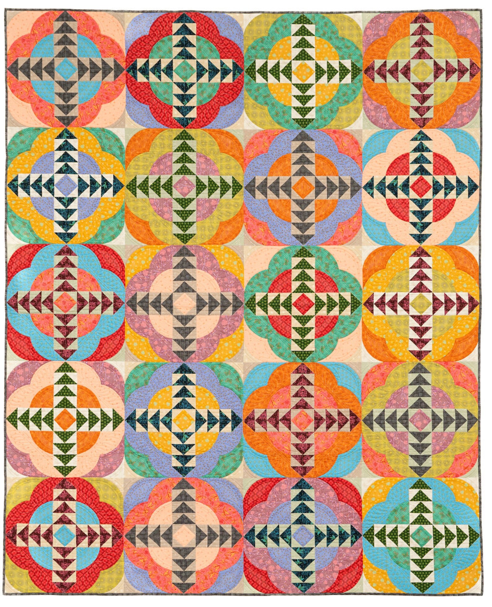 Sew Kind of Wonderful Crisscross Applesauce Quilt Pattern Finished Size ...
