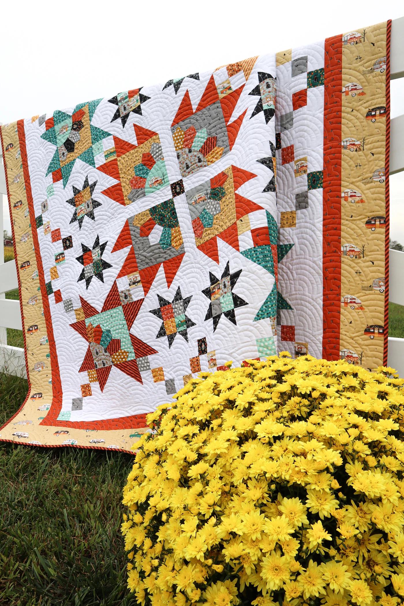 Flamingo Toes Apple Cider Quilt Pattern Finished Size: 72"x72" - Etsy