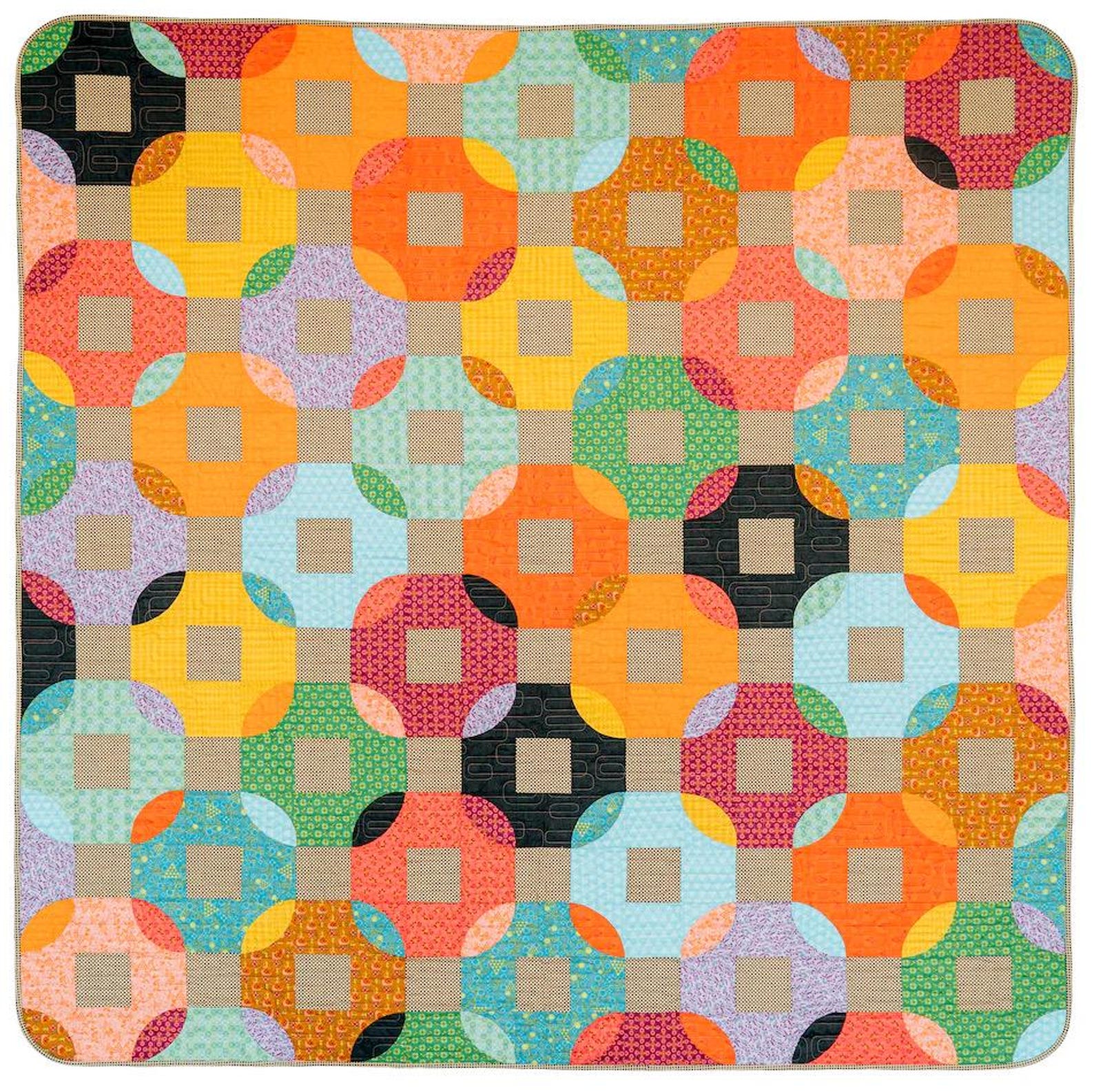 Sew Kind of Wonderful Soft Focus Quilt Pattern Finished Size: 67"x67 ...