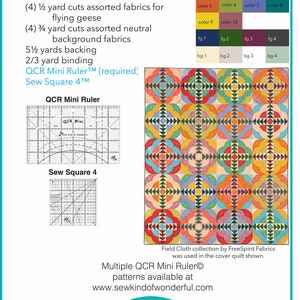 Sew Kind of Wonderful Crisscross Applesauce Quilt Pattern Finished Size ...