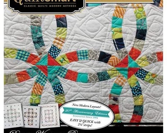 Quiltsmart Double Wedding Ring Quilt Printed Interfacing Pack (4 Size ...