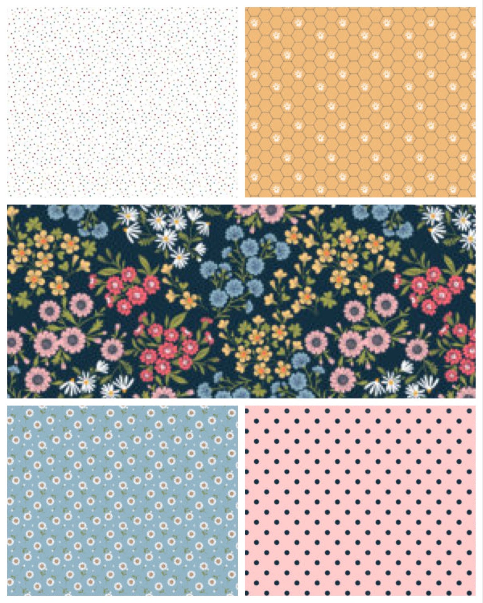 LIMITED EDITION!! Poppie Cotton Afternoon Tea Quilt Kit Featuring ...