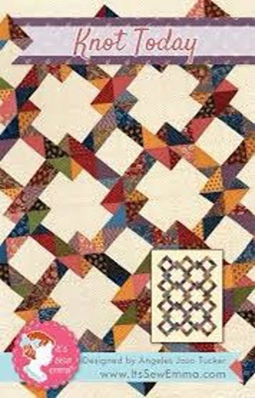 Its Sew Emma Knot Today Quilt Pattern Finished Size 53x68 - Etsy