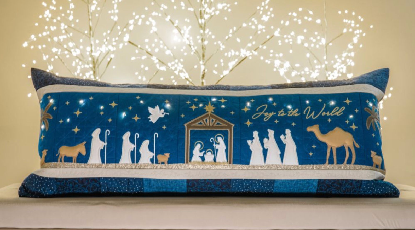 Kimberbell Nativity Bench Pillow Collection (ME CD, Fabric Kits, and ...