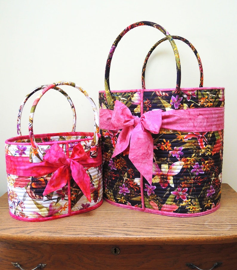 Aunties Two Rockport Carryalls Pattern (2 Size Variations per Pattern ...