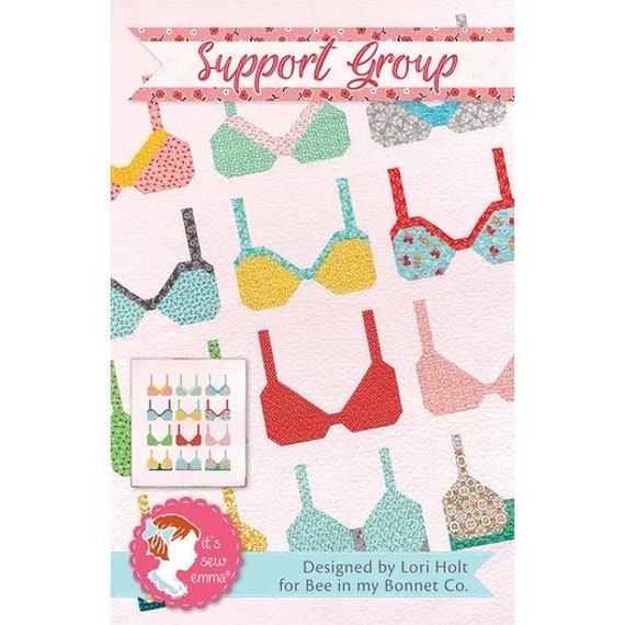 Its Sew Emma Support Group Quilt Pattern Finished Size: - Etsy
