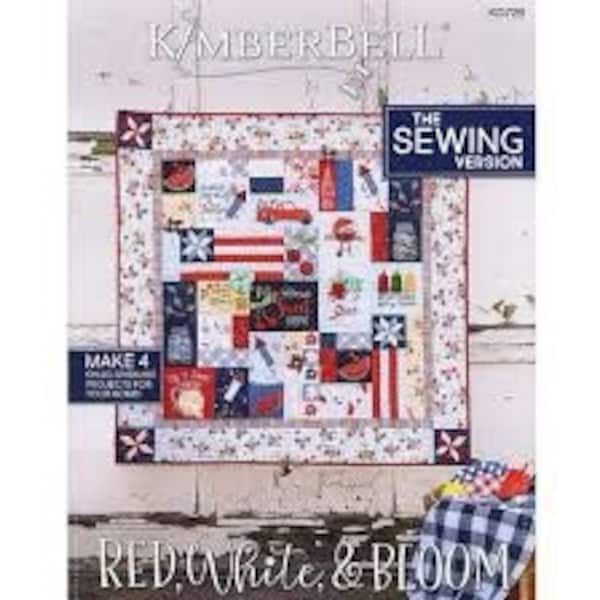 Kimberbell Red White and Bloom - Etsy