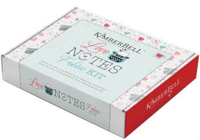 RETIRED Kimberbell Love Notes Mystery Quilt Collection (opt Sewing ...