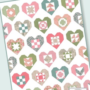 A Bright Corner Wholehearted Quilt Pattern 4 Size Variations per Pattern - Etsy