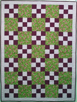 Fabric Cafe Nine Plus One Quilt Pattern uses Only 3YDS of - Etsy