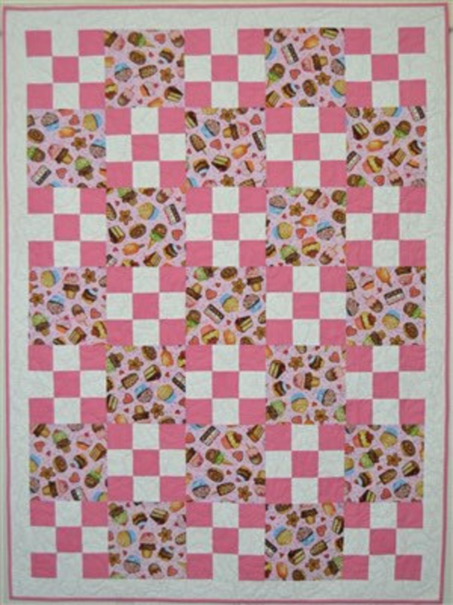 Fabric Cafe Nine Plus One Quilt Pattern uses Only 3YDS of - Etsy