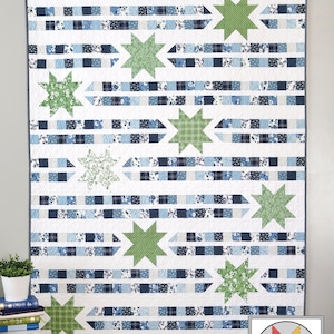 A Bright Corner Star Trails Quilt Pattern 2 Size Variations per Pattern ...