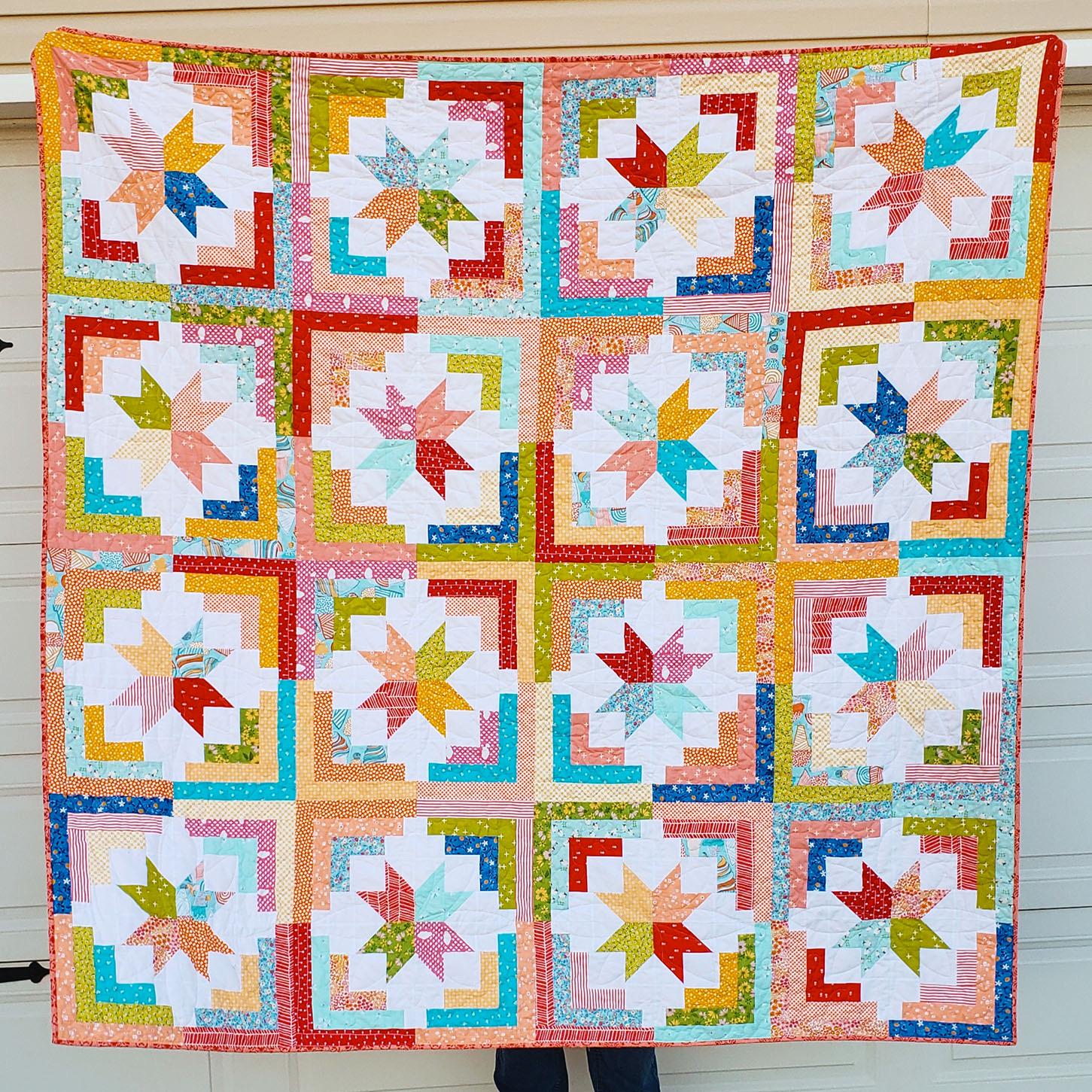 Modernly Morgan Cozy Cabin Quilt Pattern - 3 Size Variations per ...