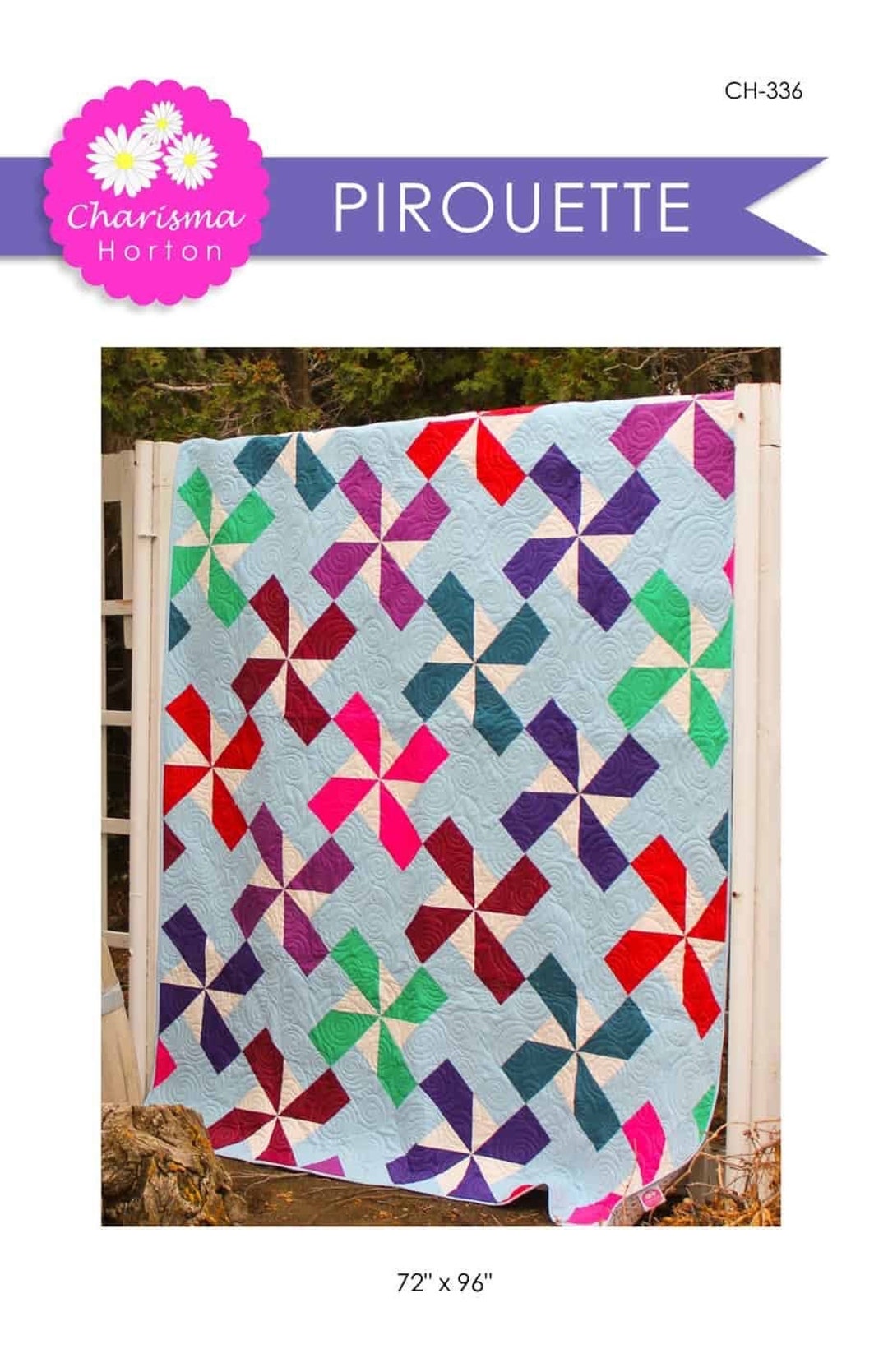 Charisma Horton Pirouette Quilt Pattern Finished Size 72"x96" - Etsy