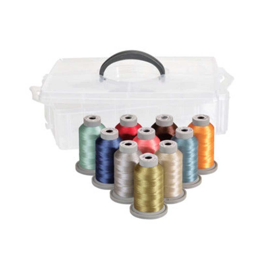 Glide Kimberbell Cup of Cheer Advent Quilt 10 Mini Spool Thread ...