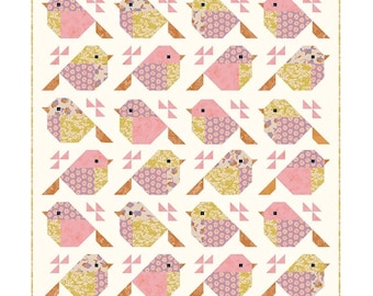 Pen and Paper Patterns Sparrows Quilt Pattern or Quilt Kit - Etsy