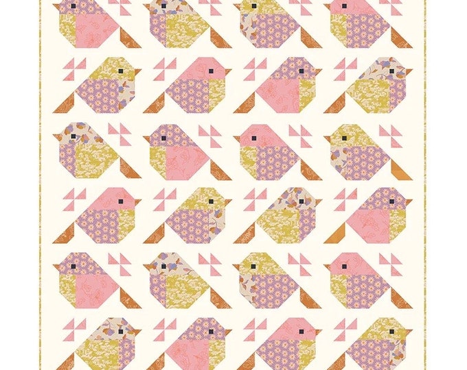 Sparrows Quilt - 47” X 57” - Etsy