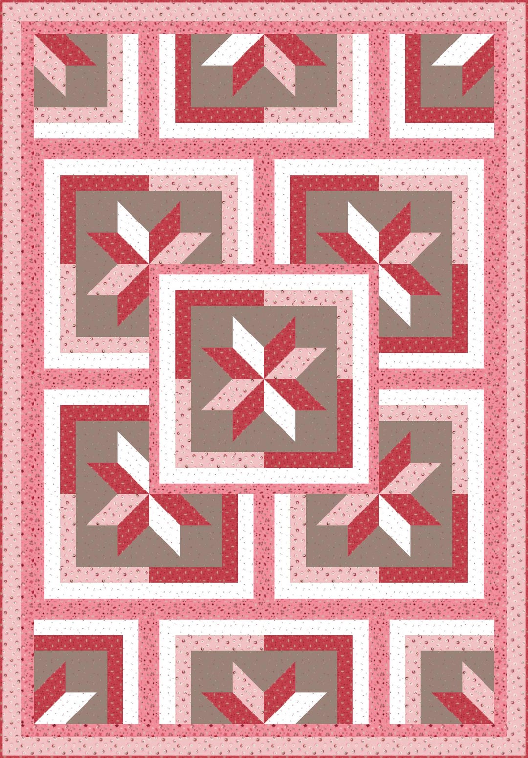 LIMITED EDITION!! Fabric Cafe Zenith Quilt Kit Featuring Riley Blake to ...