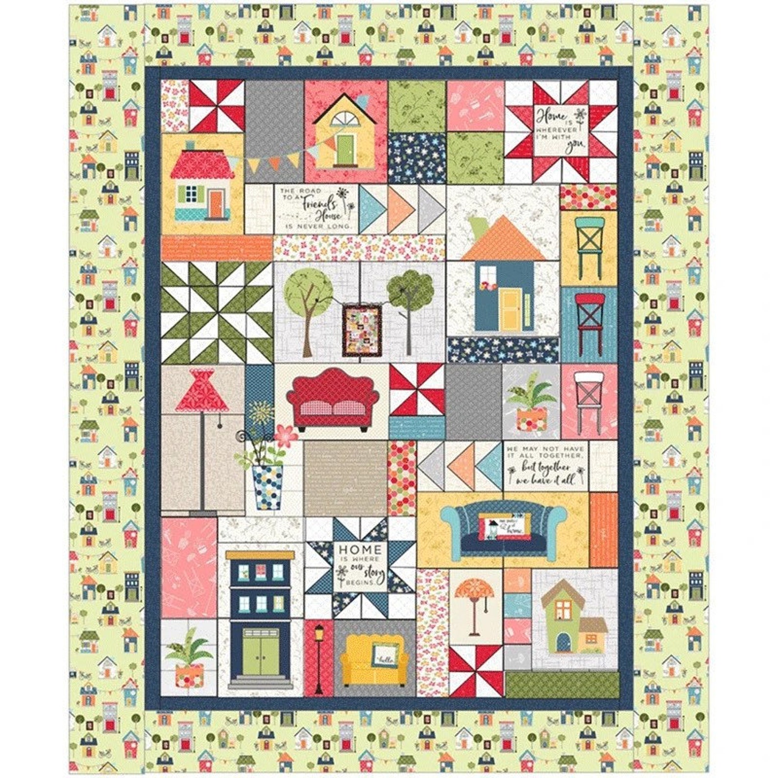 RETIRED Kimberbell Make Yourself at Home Quilt Collection - Etsy