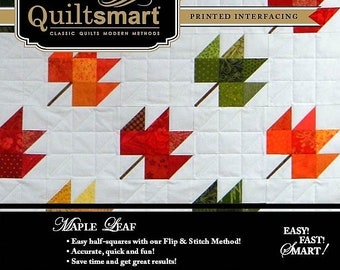Quiltsmart 58 Lone Star Quilt Printed Interfacing Pack 3 Size ...