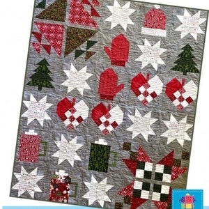 Poorhouse Quilt Designs A Wintry Mix Quilt Pattern - 2 Size Variations ...