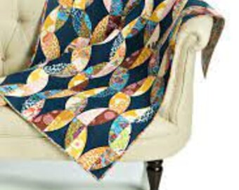 Metro Twist by Sew Kind of Wonderful, QCR Pattern 40 in X 55 in Quilt ...