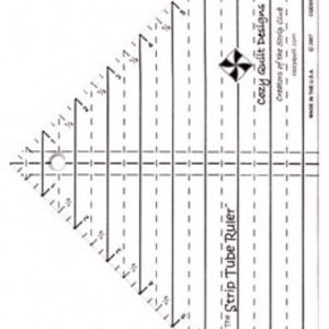 Cozy Quilt Designs Strip Tubing Pattern Book (optional Acrylic Strip ...