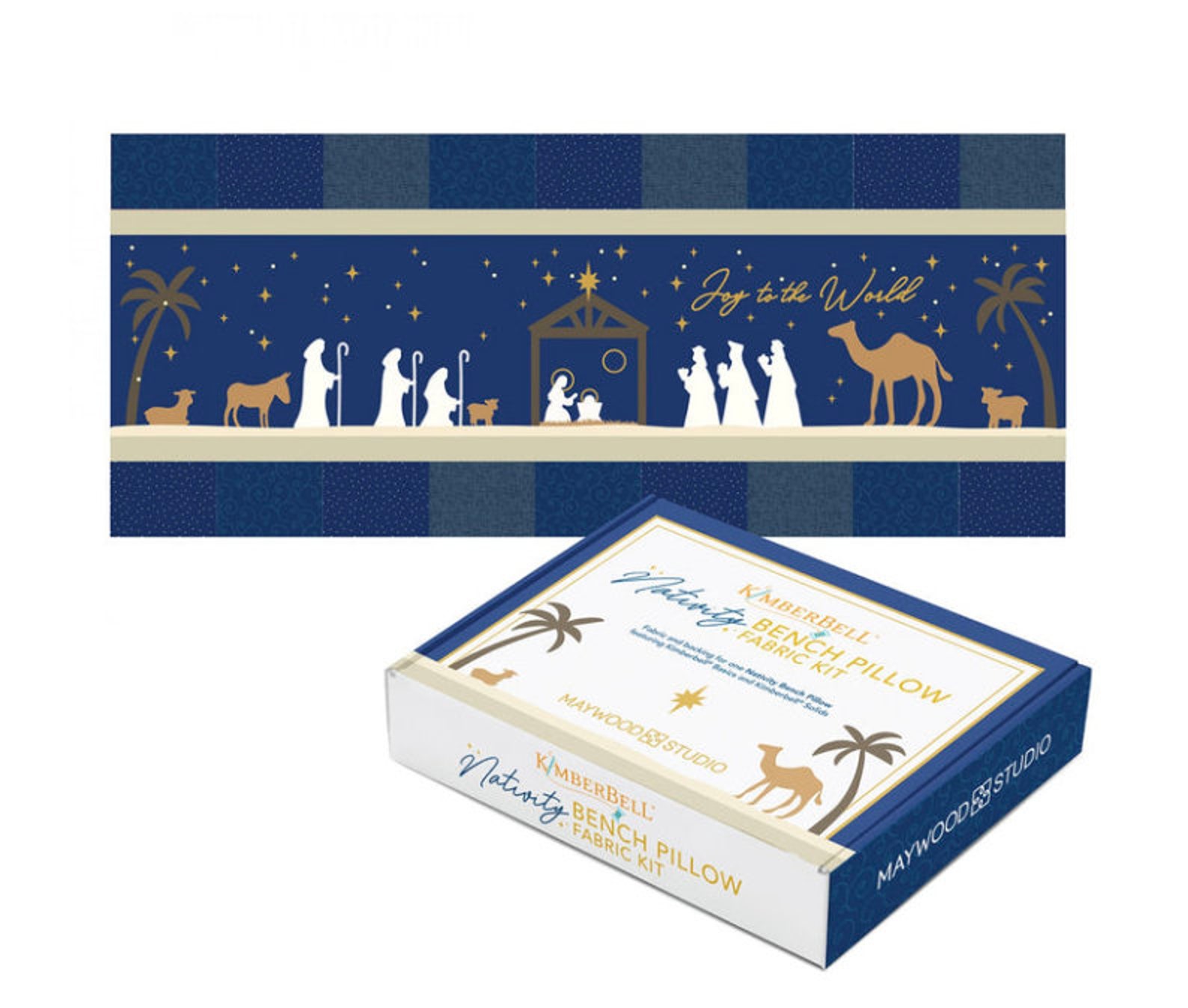 Kimberbell Nativity Bench Pillow Collection (ME CD, Fabric Kits, and ...