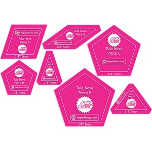 Tula Pink Tula Nova Pattern and Complete Piece Pack (optional ...