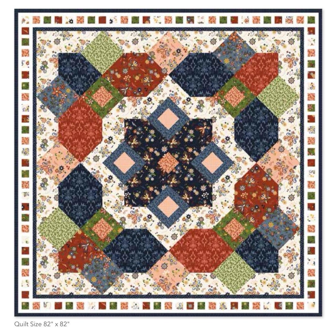 SHIPPING NOW!! Riley Blake Mama Gypsy Quilt Kit Featuring Curated ...